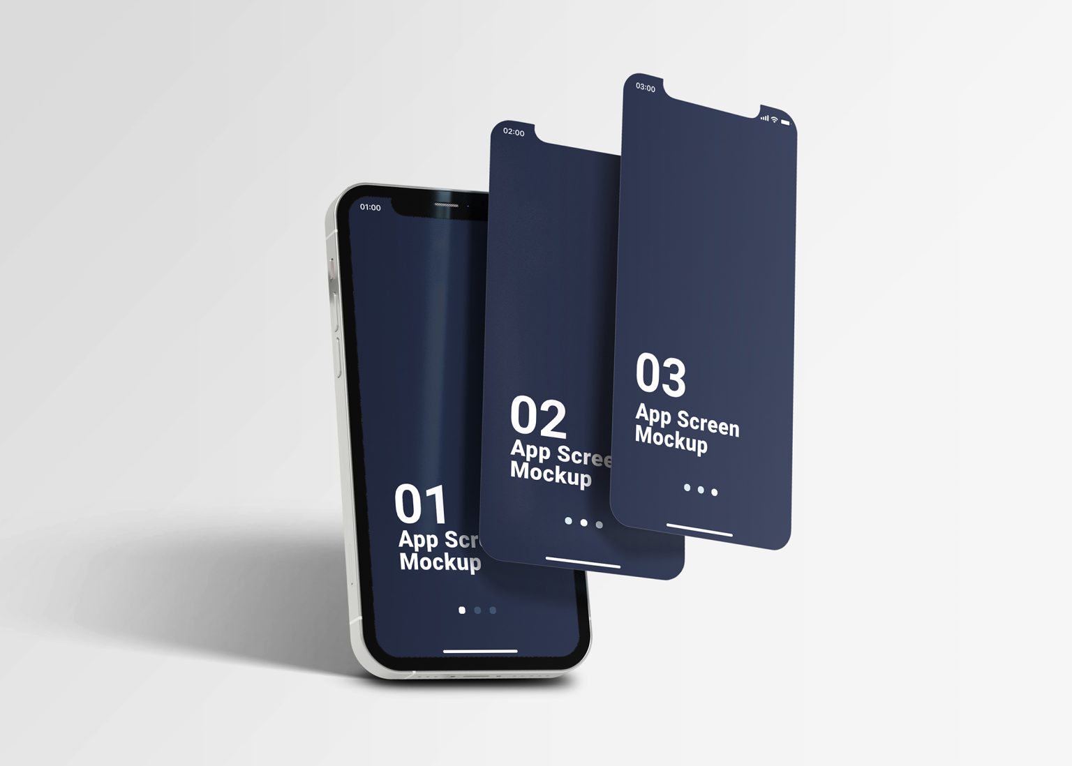 Free Phone PSD Mockup | eyMockup