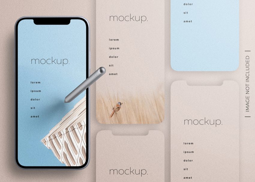Smartphone Screen Mockup | eyMockup