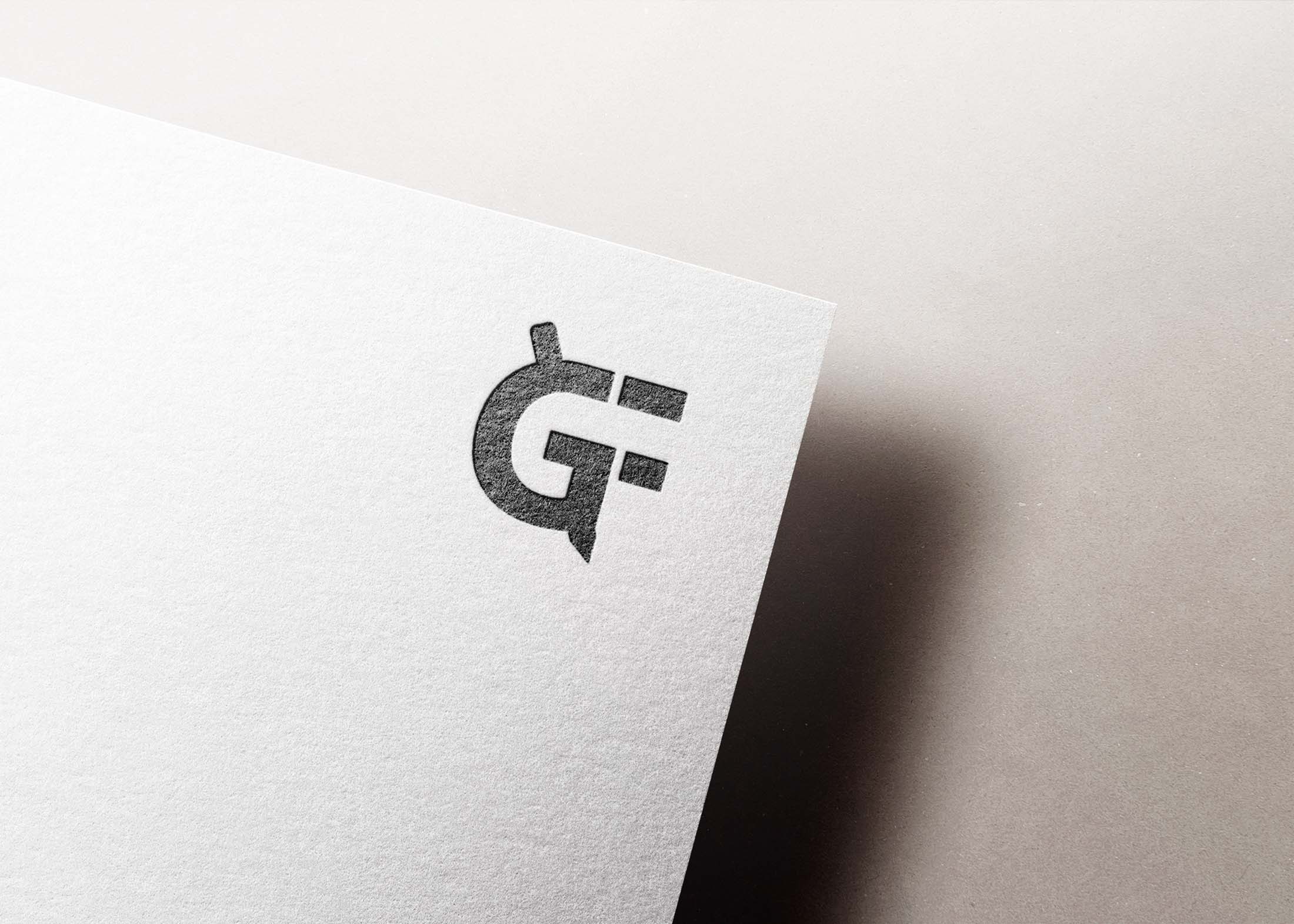 White Paper Sheet Logo Mockup | eyMockup