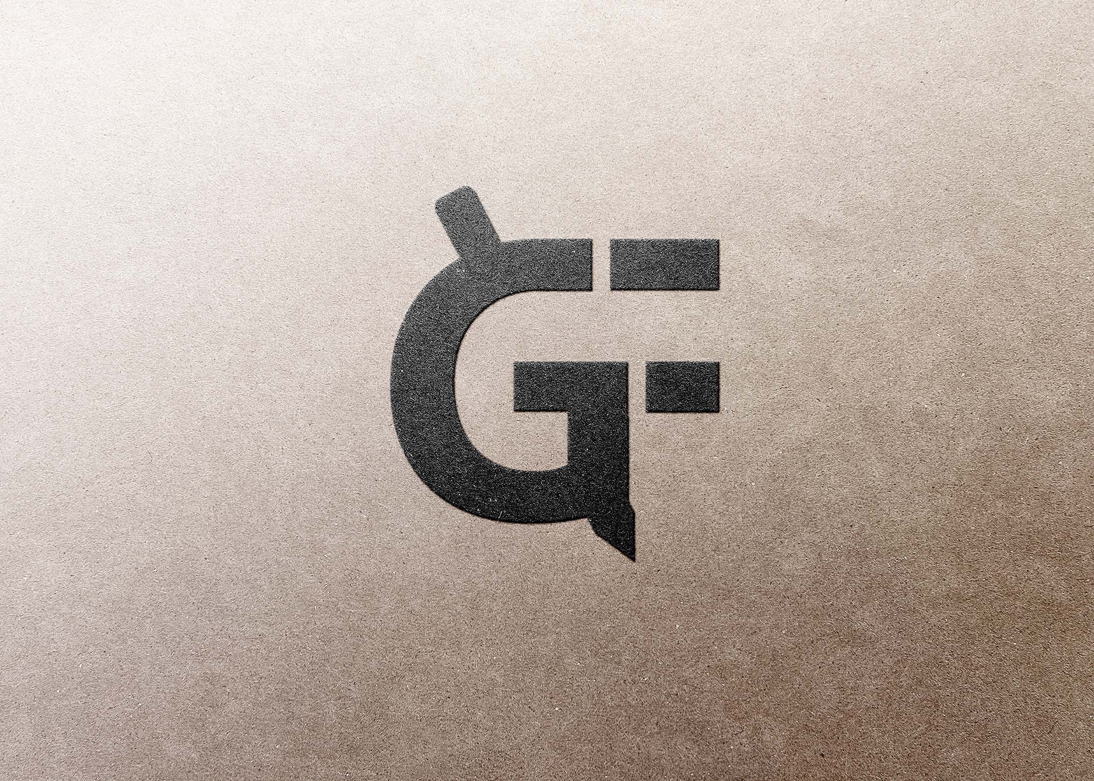 Black Logo Mockup | eyMockup