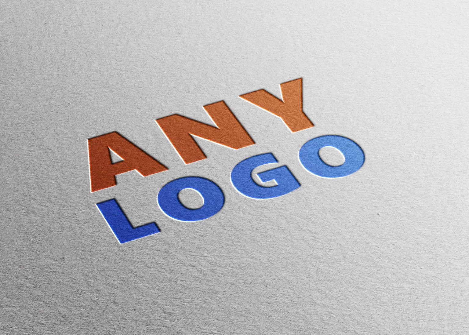 Paper logo Mockup | eyMockup