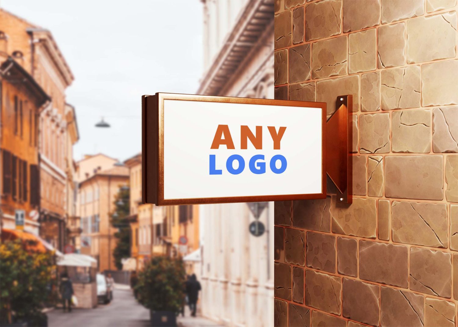 Signboard Mockup | eyMockup