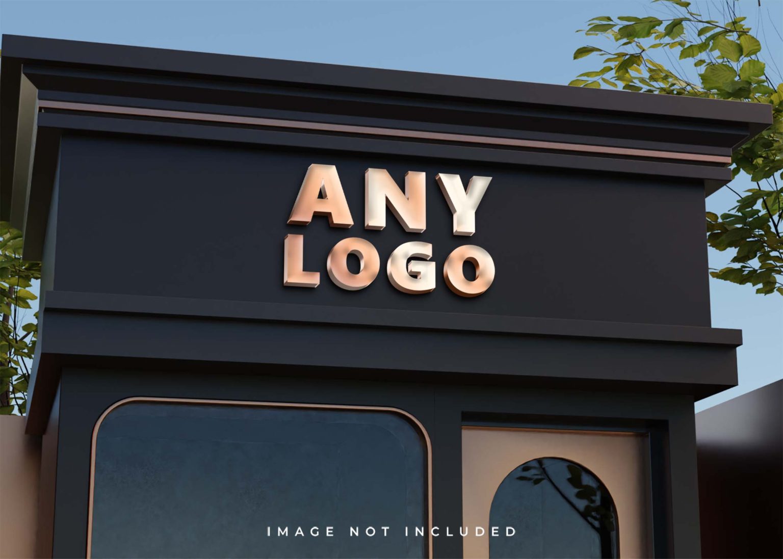 Stall Shop Logo Mockup | eyMockup