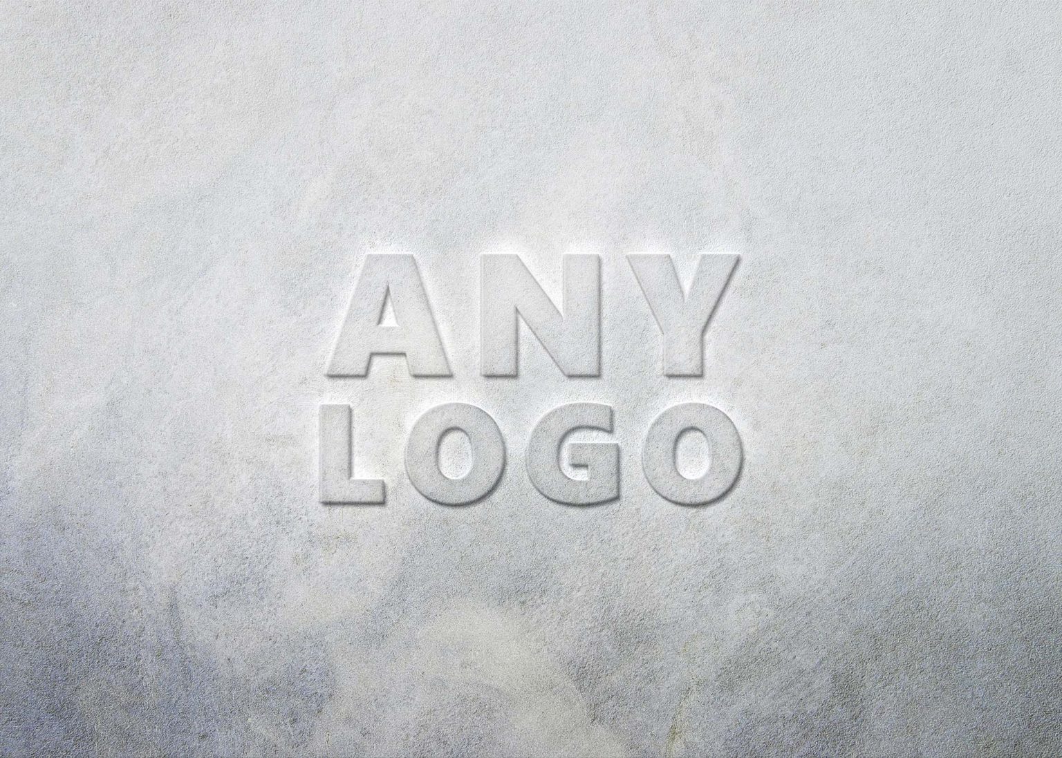 Stone Carving Logo Mockup | eyMockup