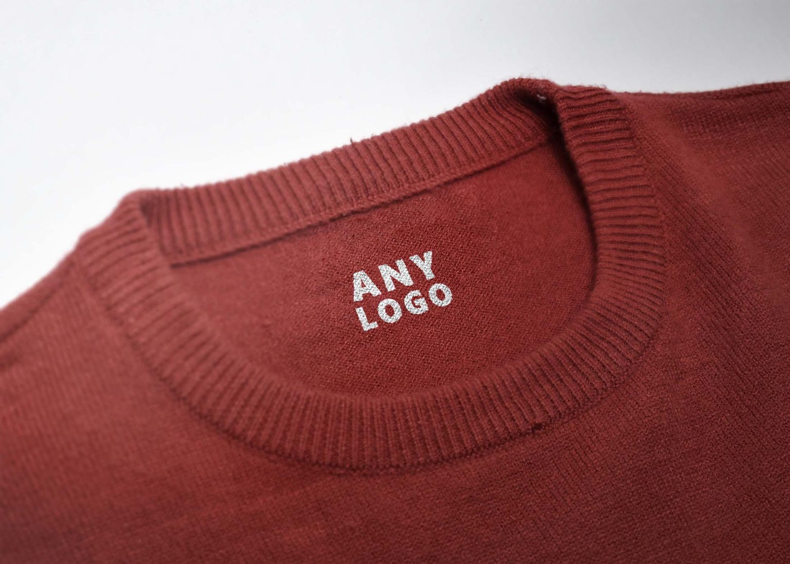 Tshirt Neck Tag Mockup | eyMockup