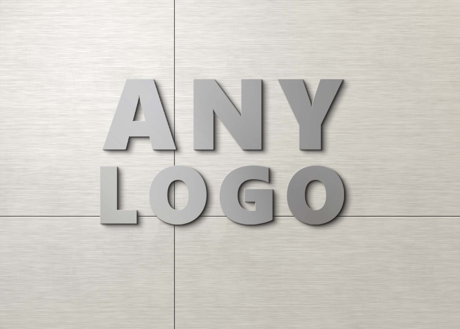 Wall Prime 3D Logo Mockup | eyMockup