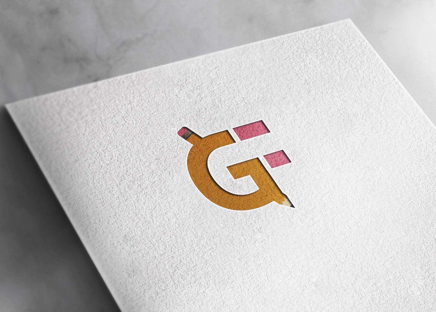 White Paper Logo Mockup | eyMockup