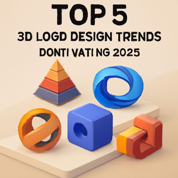 Top 5 3D Logo Design Trends for 2025