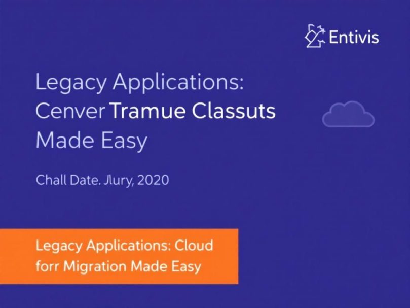 Legacy Applications: Streamlined Cloud Migration Strategies