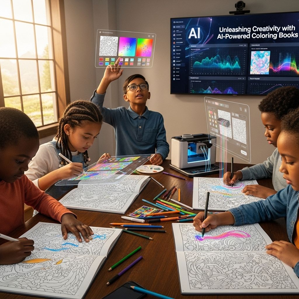 Unleashing Creativity with AI-Powered Coloring Books