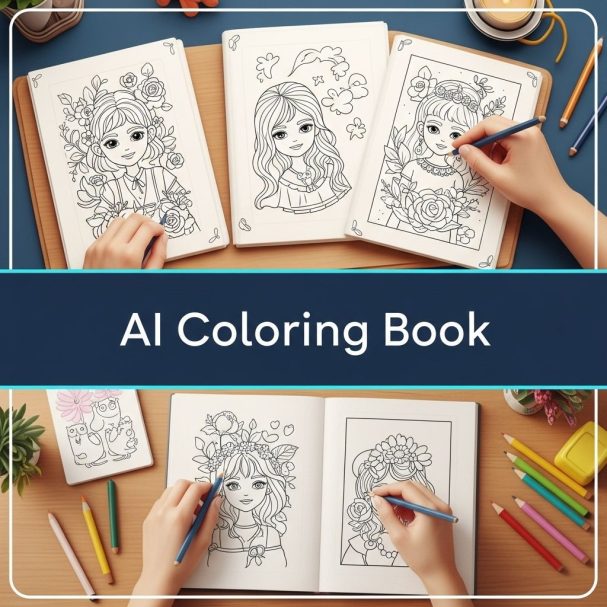 Create Fun Art with AI-Powered Coloring Books