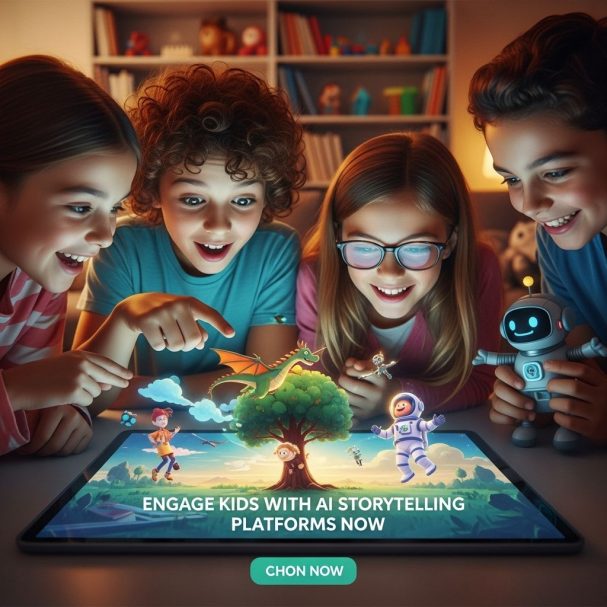 Engage Kids with AI Storytelling Platforms