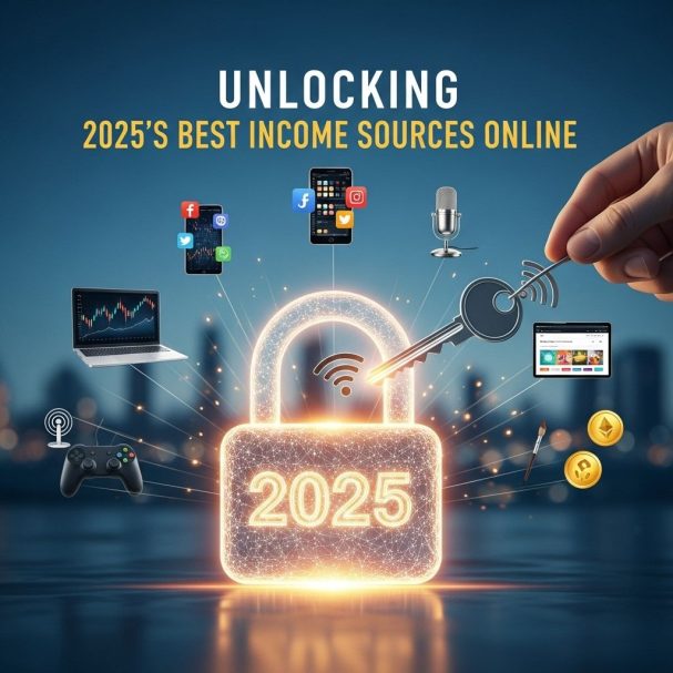 Unlocking 2025's Best Online Income Sources