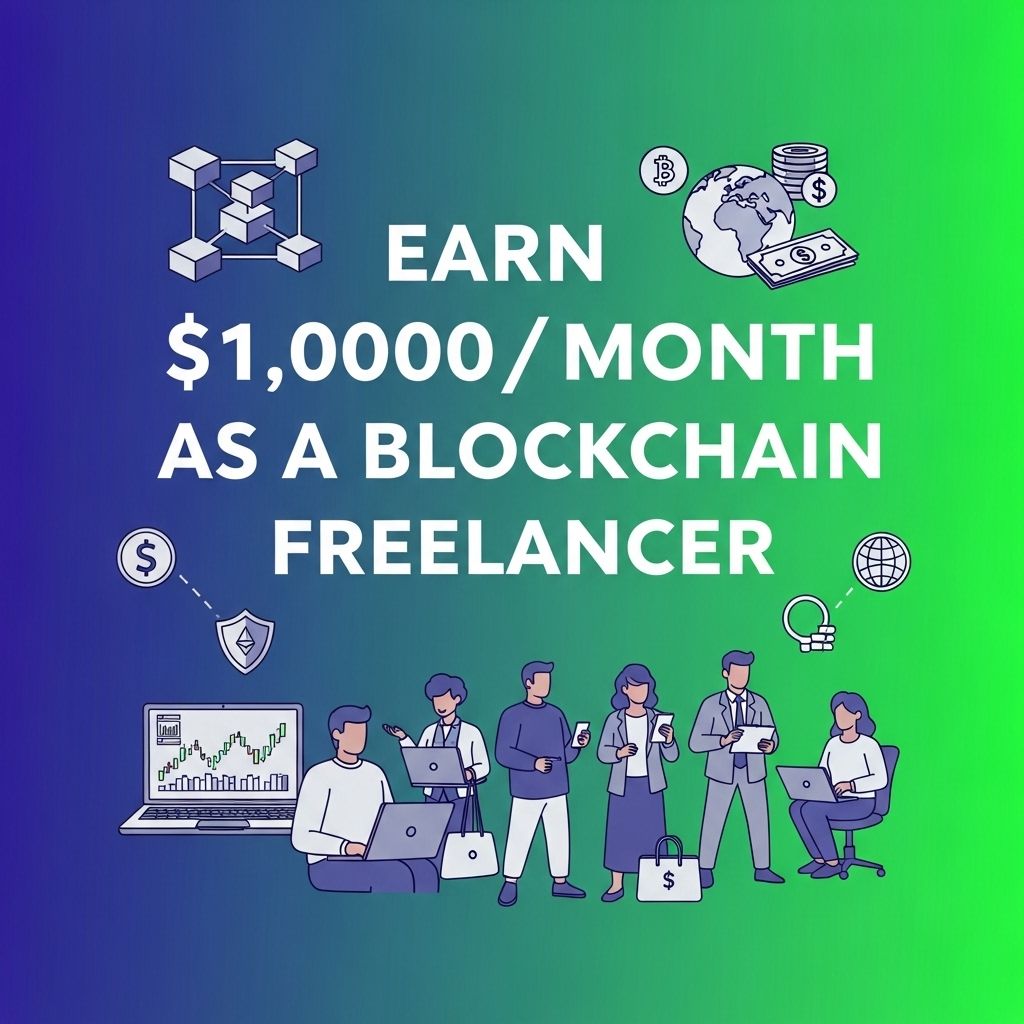 Earn $1,000/Month as a Blockchain Freelancer
