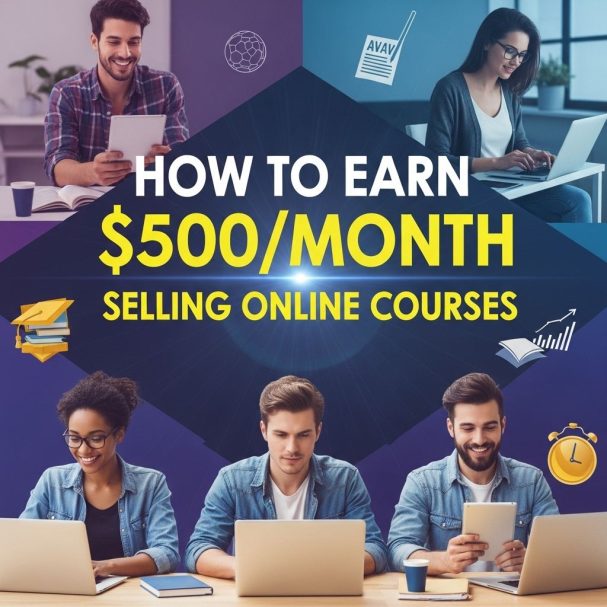 Earn $500/Month Selling Online Courses
