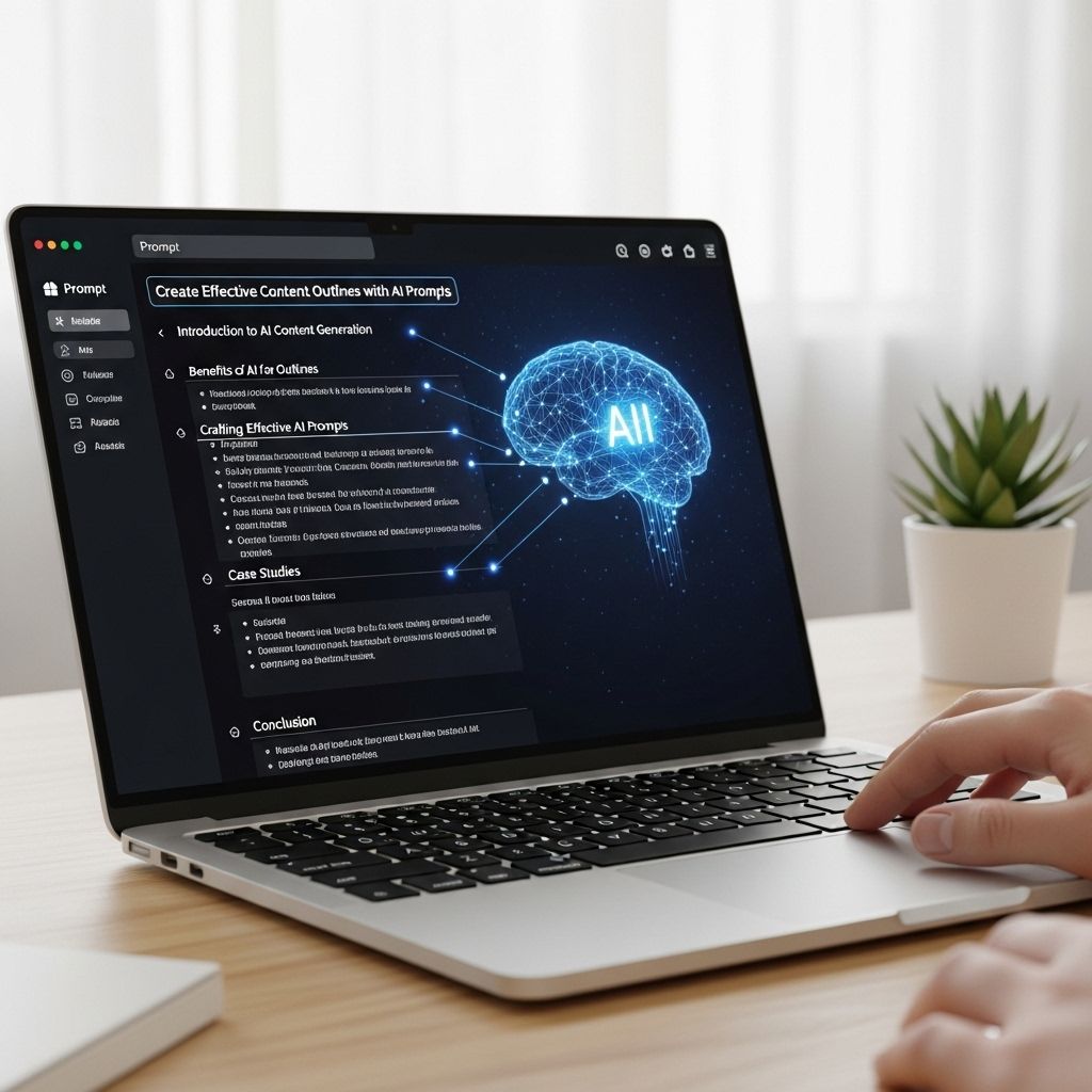 Top AI Prompts for Crafting Perfect Content Outlines