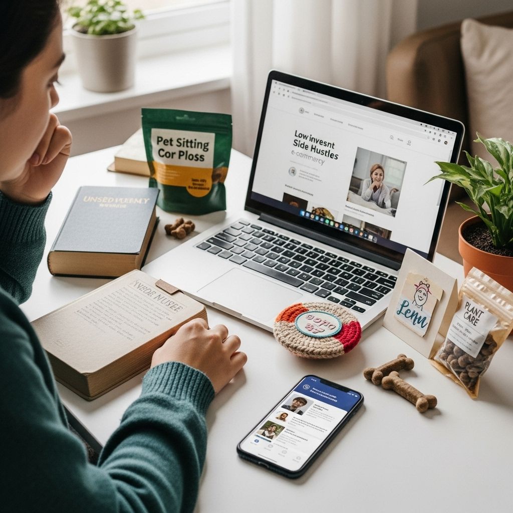 Start Your Side Hustle with Minimal Investment