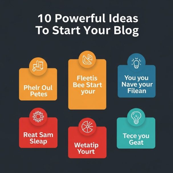 10 Powerful Ideas to Kickstart Your Blog