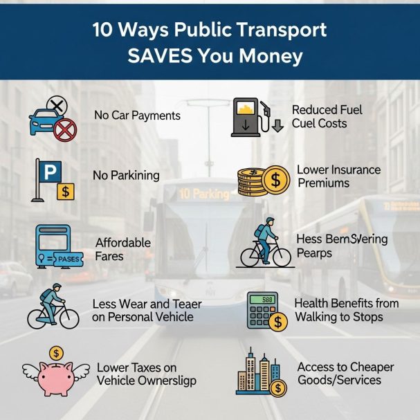 10 Ways Public Transport Saves You Money