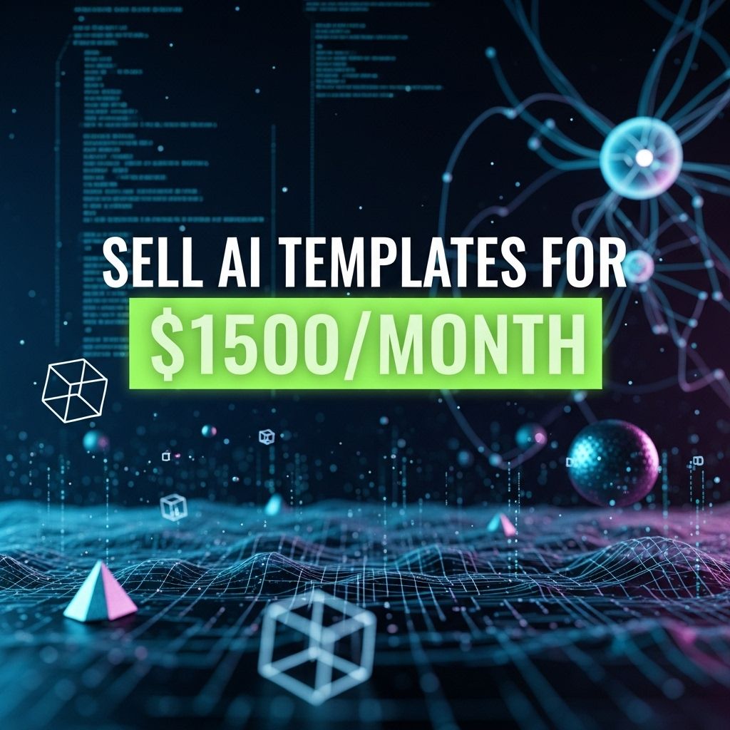 Unlock Your Potential: Sell AI Templates for $1500/Month