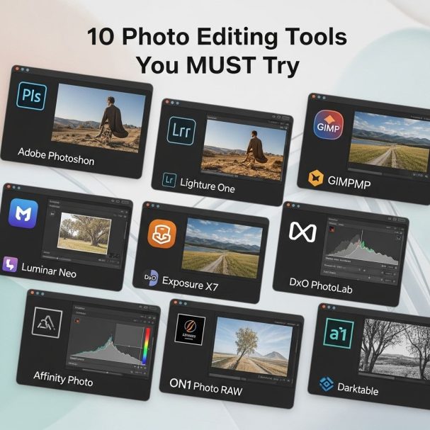 10 Must-Try Photo Editing Tools for Stunning Images