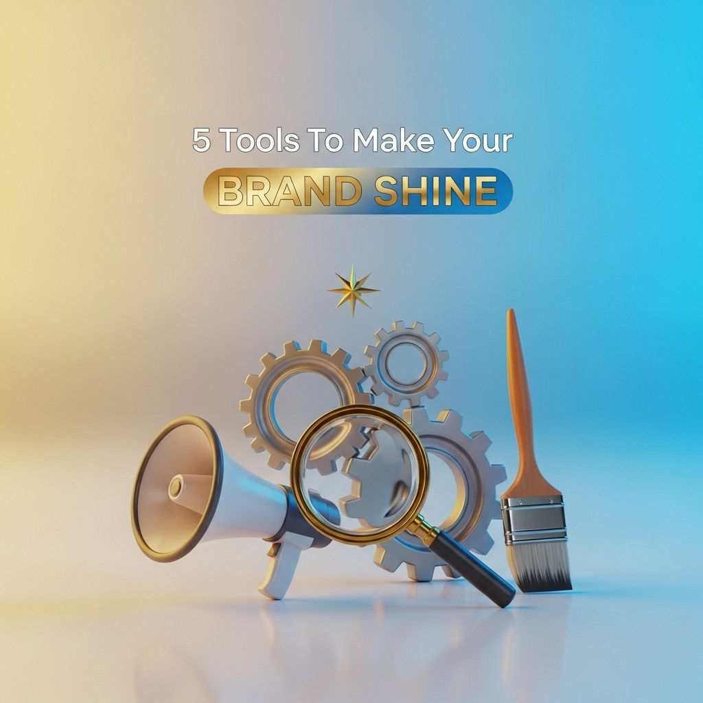 5 Essential Tools to Make Your Brand Shine