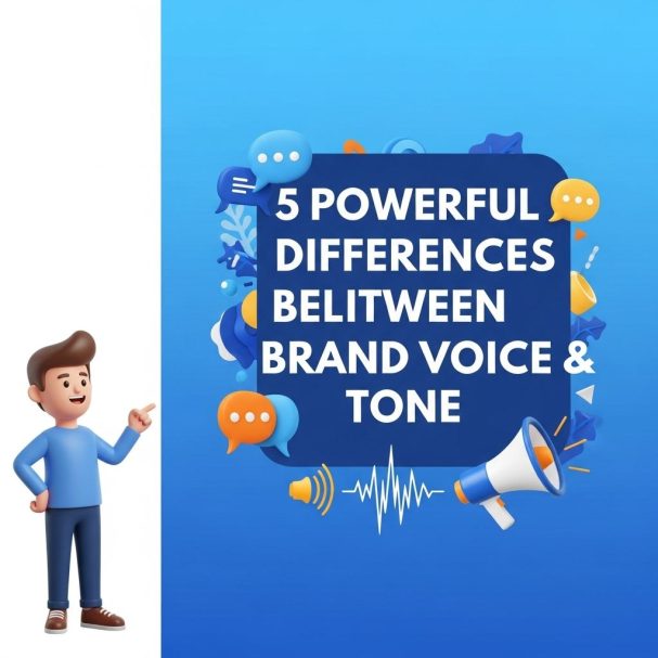 5 Powerful Differences Between Brand Voice & Tone