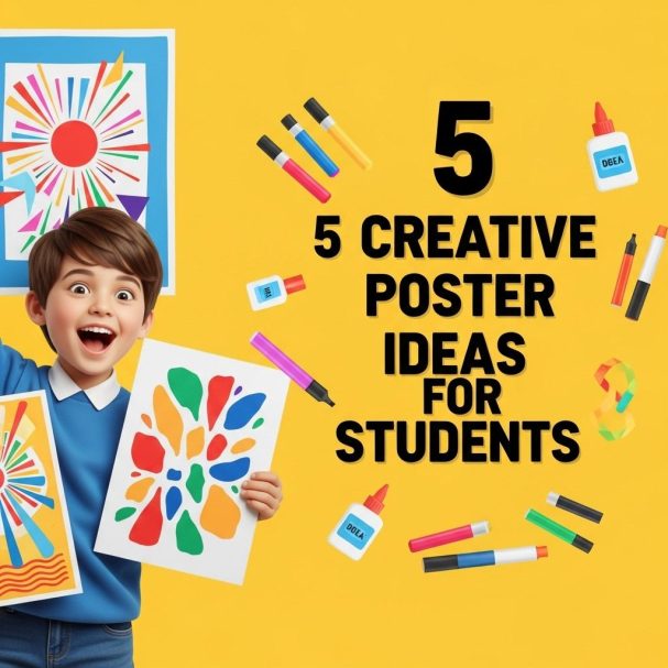 5 Creative Poster Ideas for Students
