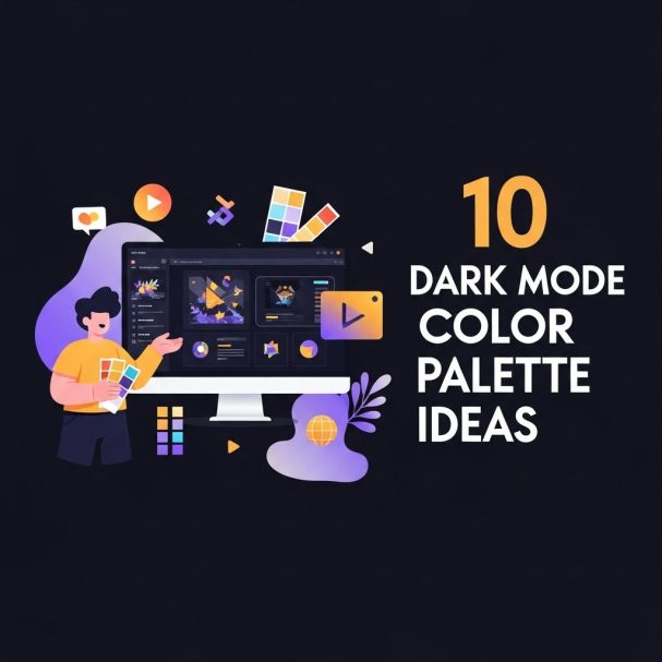 10 Dark Mode Color Palette Ideas for Designers