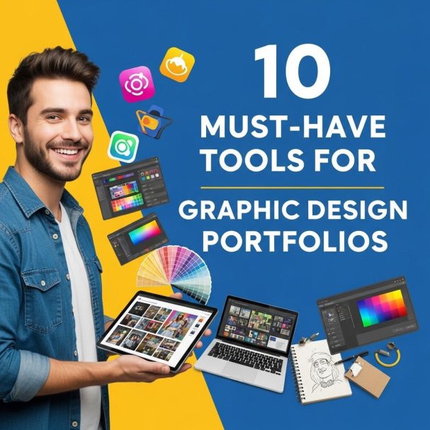 10 Essential Tools for Graphic Design Portfolios