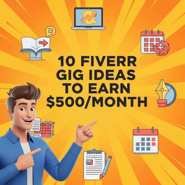 10 Fiverr Gig Ideas to Earn $500/Month