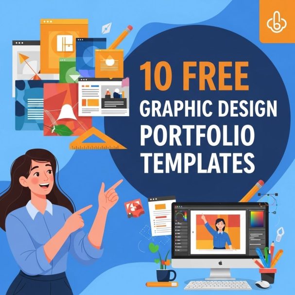10 Free Graphic Design Portfolio Templates You Need