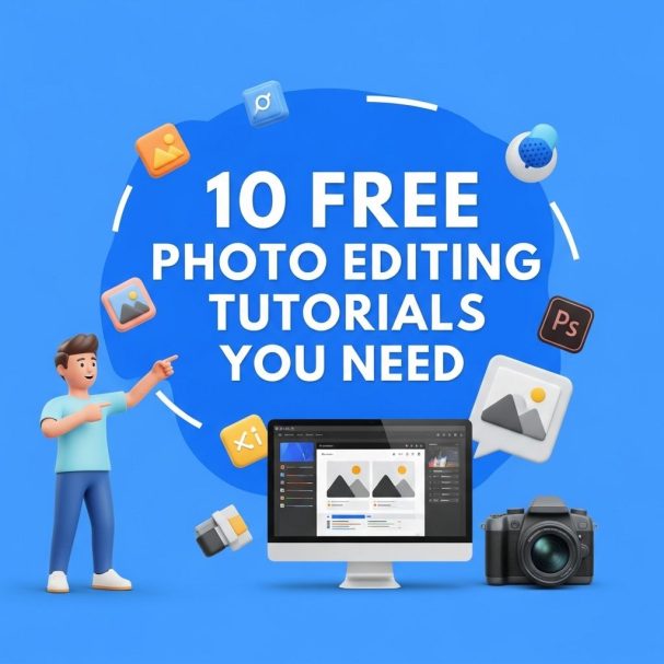 10 Essential Free Photo Editing Tutorials You Need
