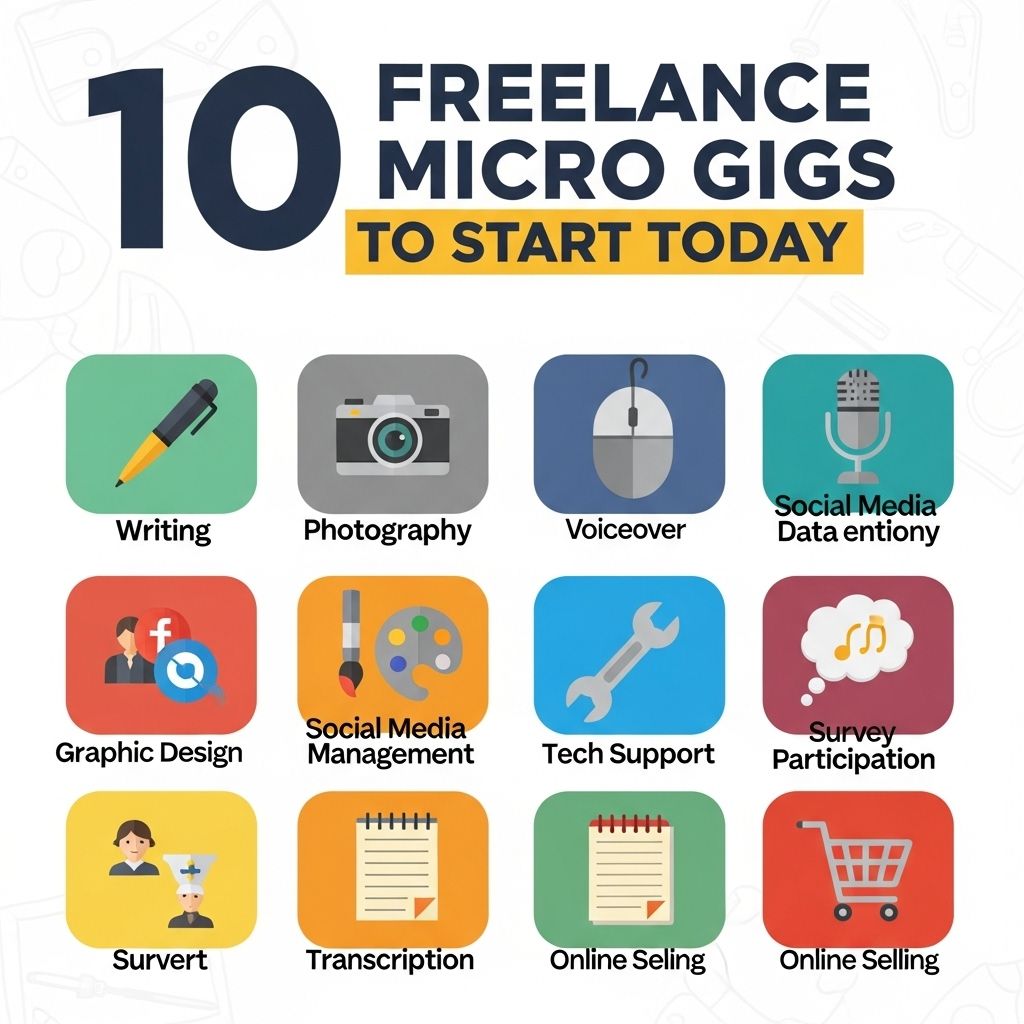 10 Freelance Micro Gigs You Can Start Today