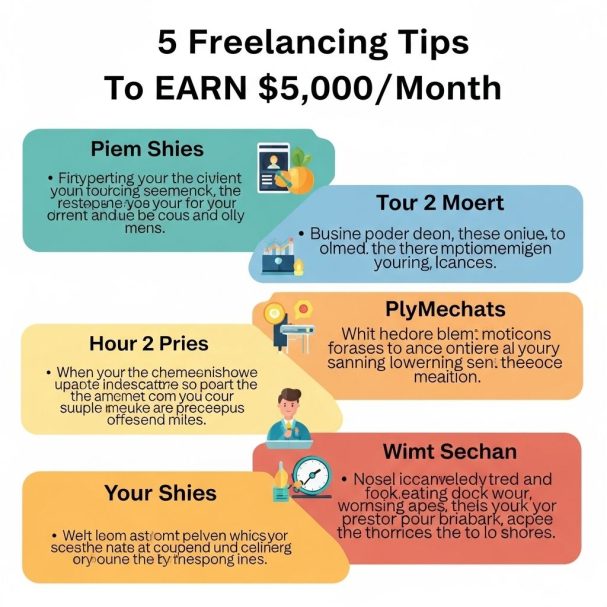5 Proven Freelancing Tips to Earn $5,000 a Month