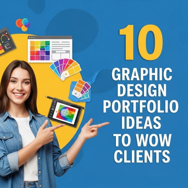 10 Stunning Graphic Design Portfolio Ideas to WOW Clients