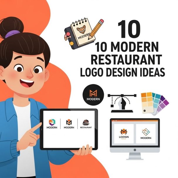 10 Modern Restaurant Logo Design Ideas