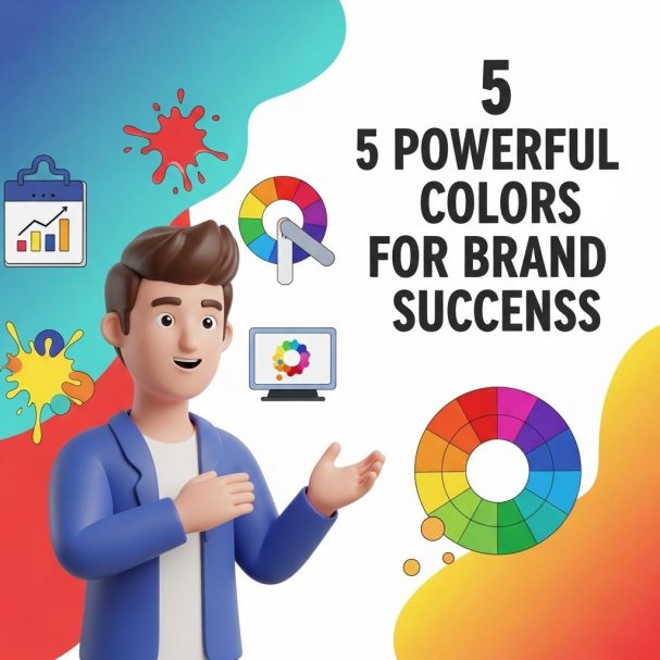 5 Powerful Colors for Brand Success