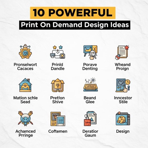 10 Powerful Print On Demand Design Ideas