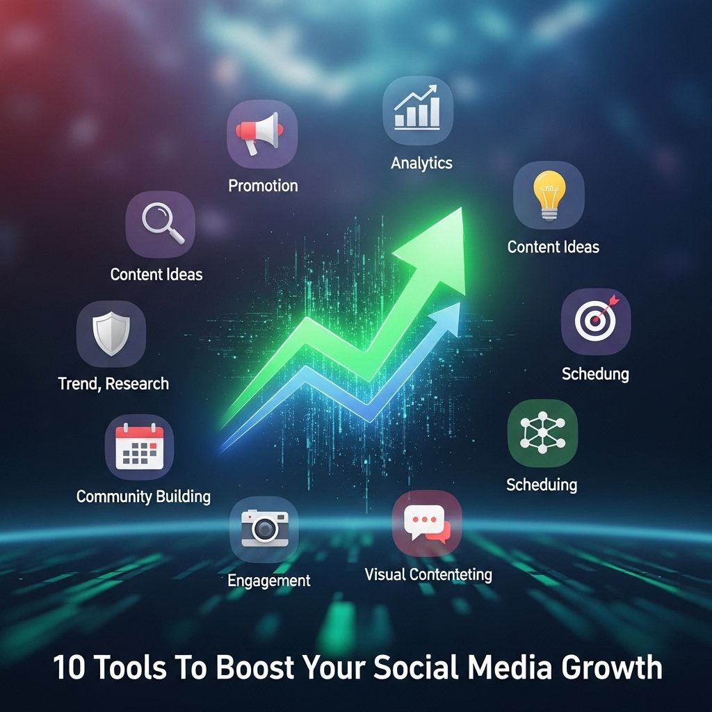 10 Essential Tools to Supercharge Your Social Media Growth