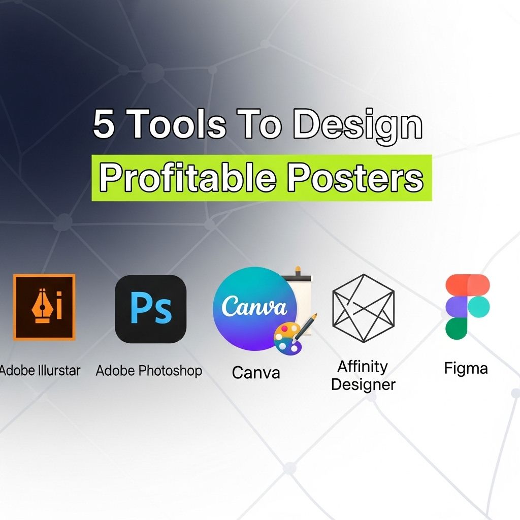 5 Essential Tools for Designing Profitable Posters