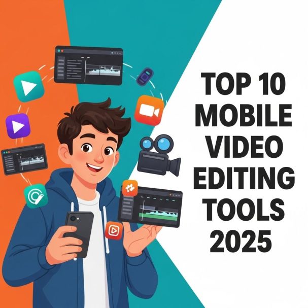 Top 10 Mobile Video Editing Tools for 2025