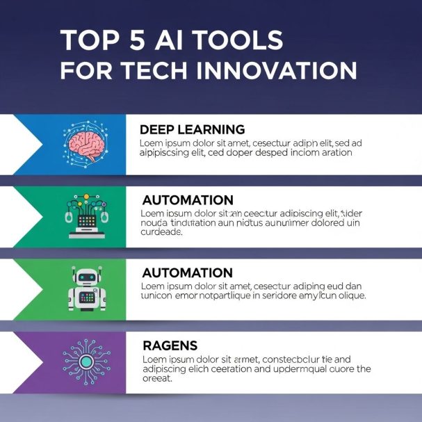 Top 5 AI Tools Driving Tech Innovation