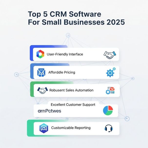 Top 5 CRM Software for Small Businesses in 2025