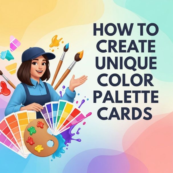 Create Unique Color Palette Cards Easily