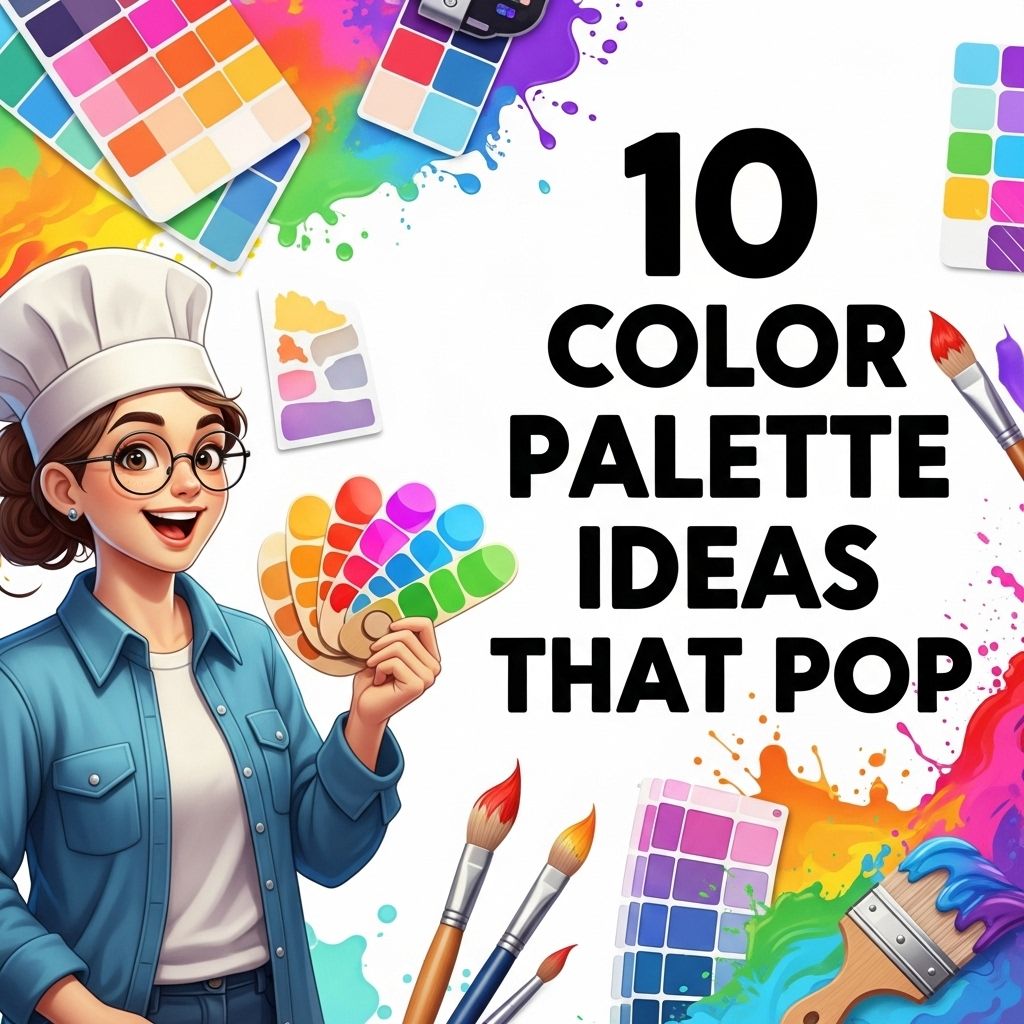 10 Vibrant Color Palette Ideas That POP