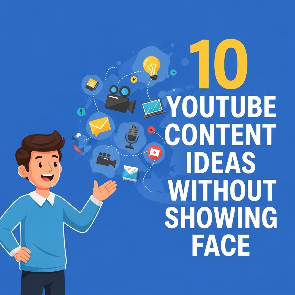 10 Amazing YouTube Content Ideas Without Showing Your Face