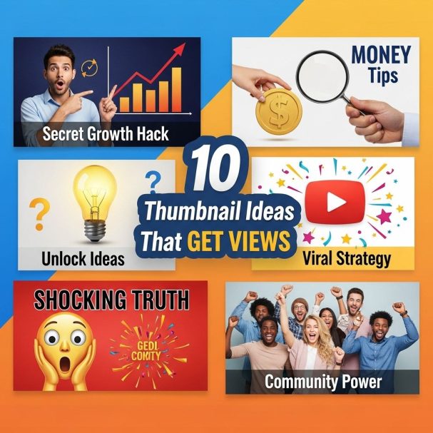 10 YouTube Thumbnail Ideas That Get Views