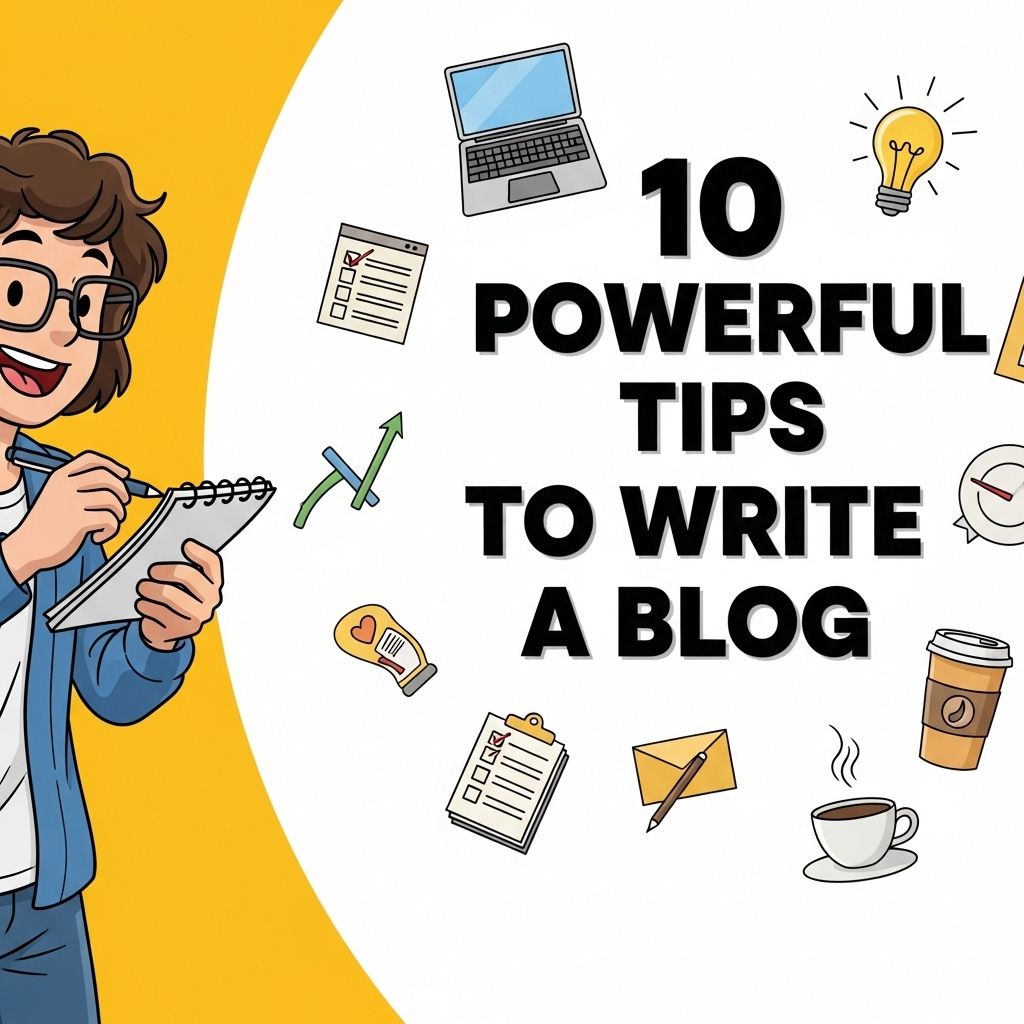 10 Powerful Tips for Writing a Blog