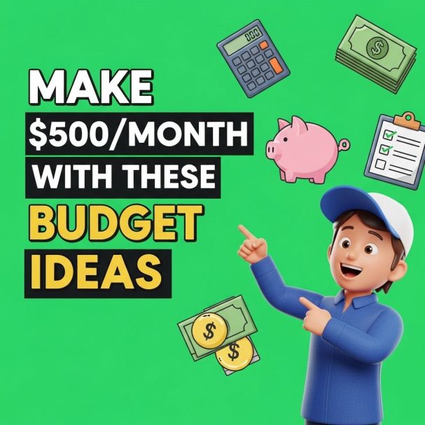 Make $500/Month With These Budget Ideas